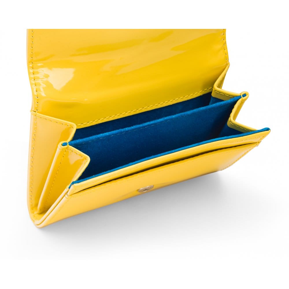 Small Expandable Purse Yellow Patent Small Purse SageBrown small-expandable-purse-yellow-patent-small-purse-sagebrown
