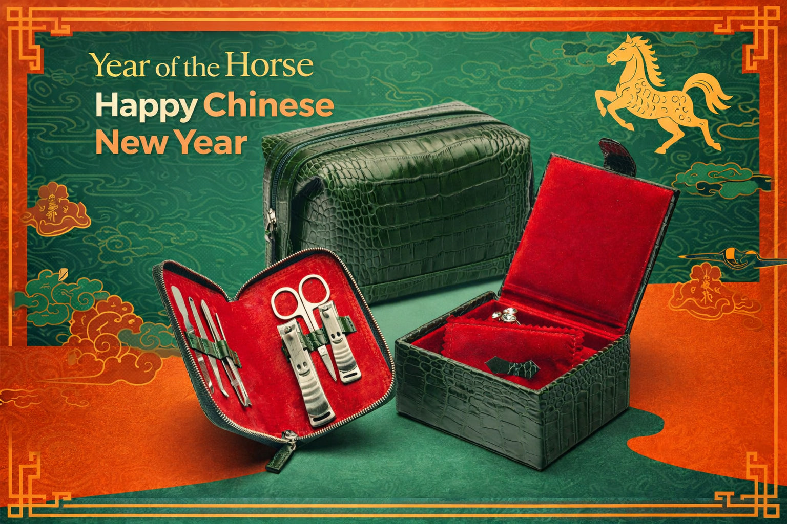 Lunar New Year Leather Gifts for Men & Women – SageBrown