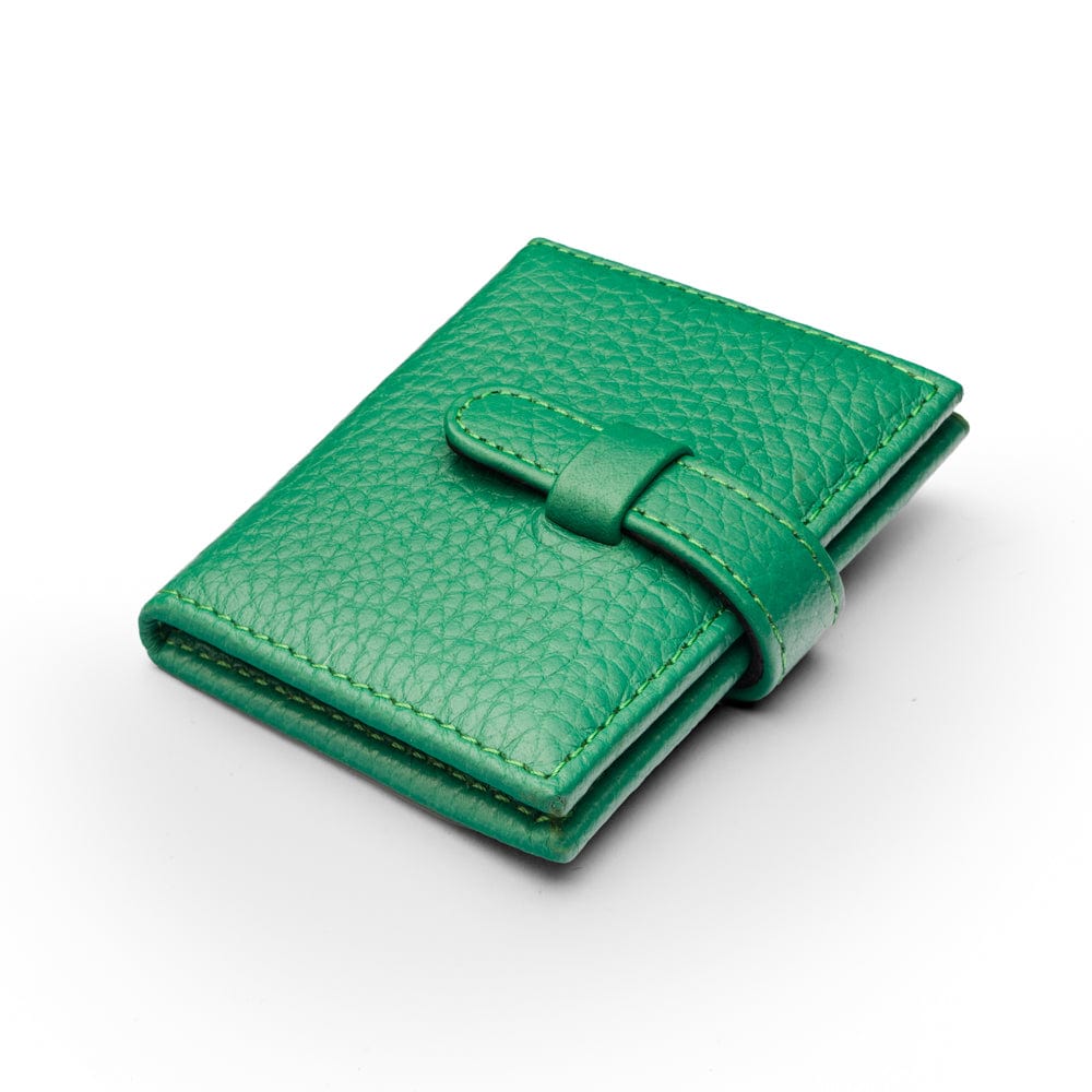 Mini Leather Photo Frame, Green | Photo Frames | SageBrown