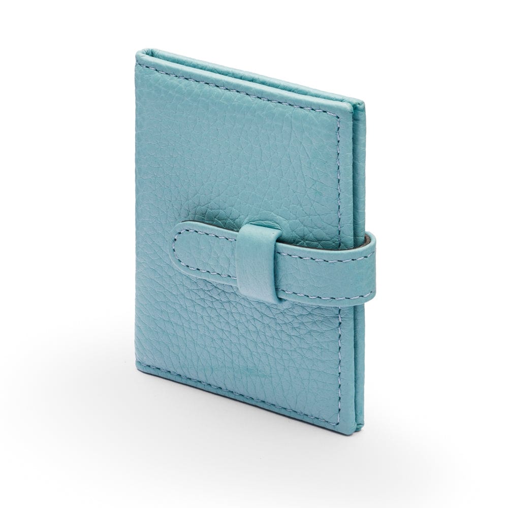 Mini Leather Photo Frame, Blue | Photo Frames | SageBrown