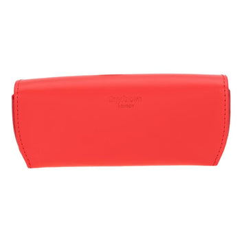 Leather Glasses Case, Red | Glasses Cases | SageBrown