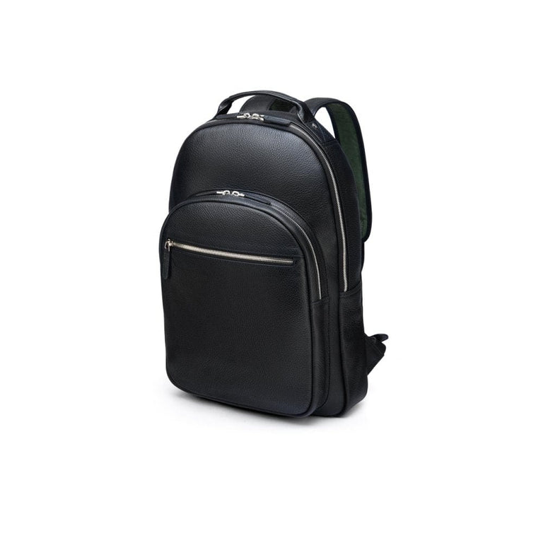 Leather Laptop Backpack 15", Black | Backpacks | SageBrown