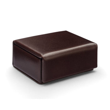 Mini Leather Jewellery Box, Brown | Accessory Boxes | SageBrown