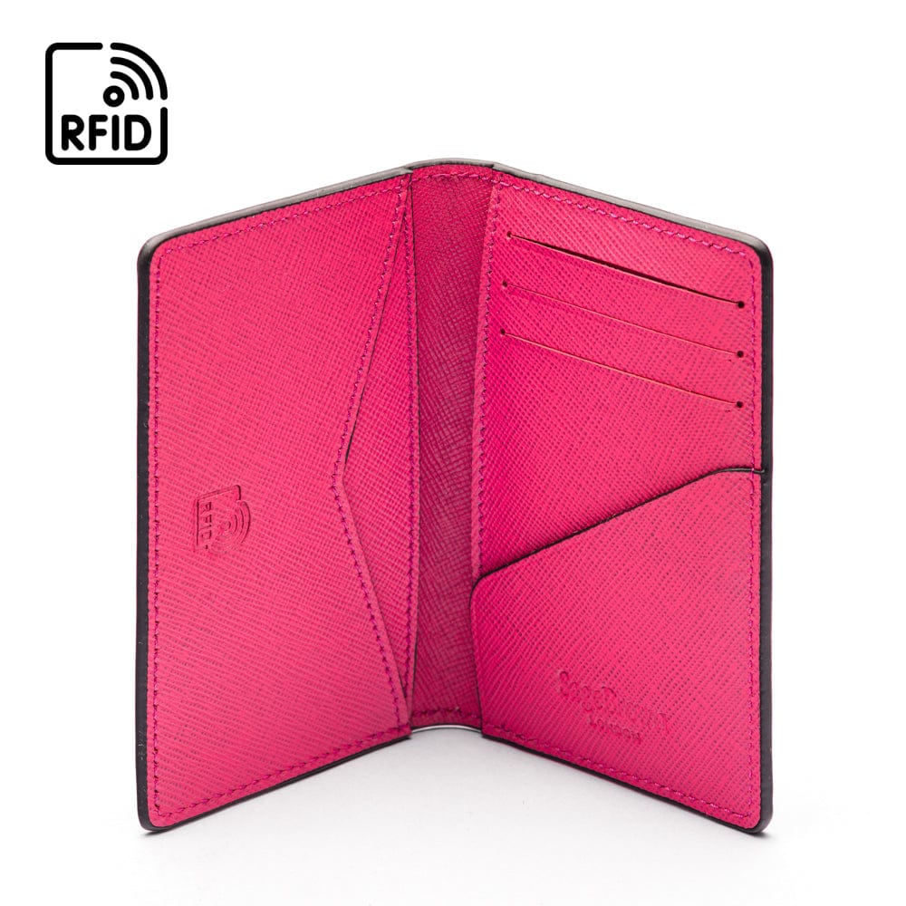 RFID Bifold Credit Card Holder, Pink | Card Holders | SageBrown