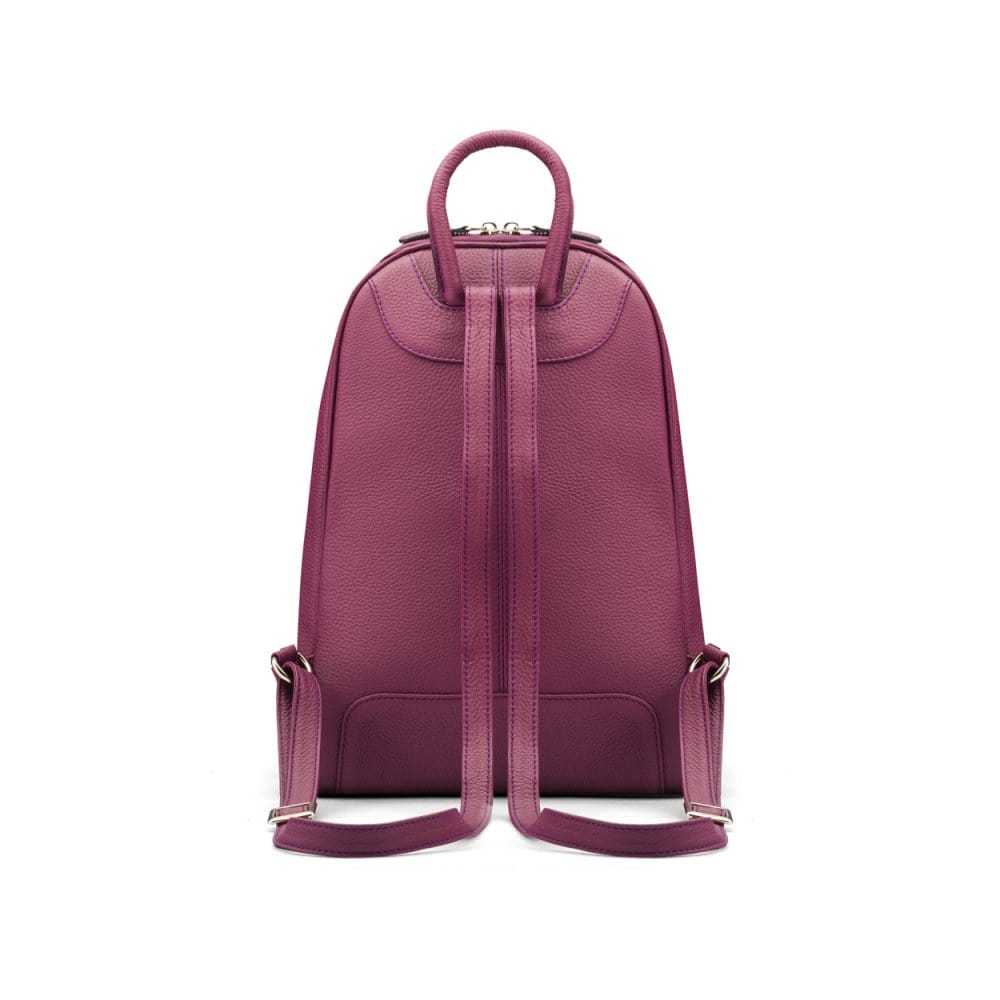 Women's Leather Backpack, Purple | Backpacks | SageBrown