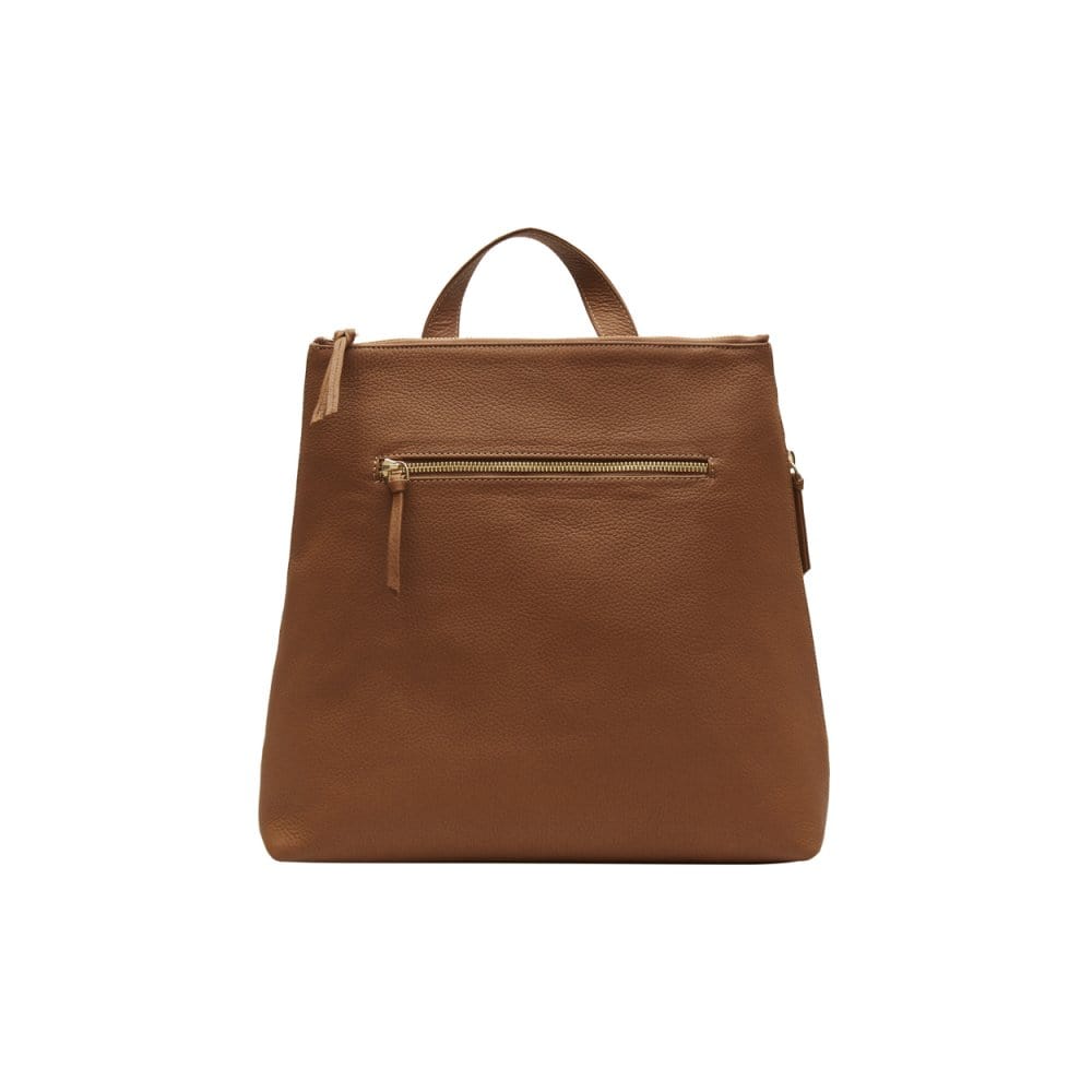 Leather 13" Laptop Backpack, Tan | Women's Backpacks | SageBrown