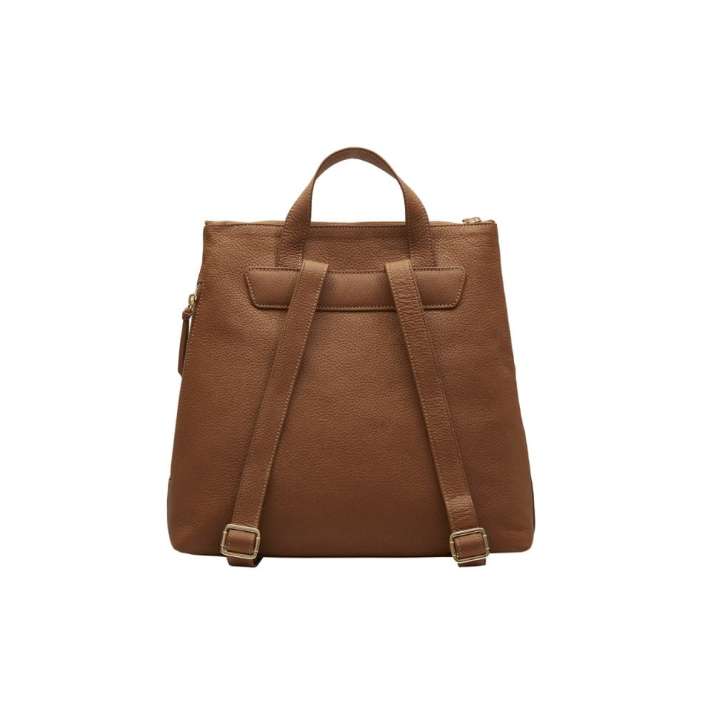 Leather 13" Laptop Backpack, Tan | Women's Backpacks | SageBrown